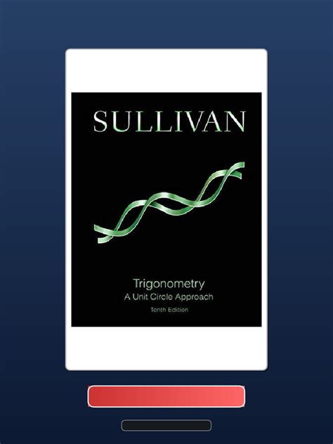 Trigonometry A Unit Circle Approach Full Download Pdf Multiple Choice Graduate Management