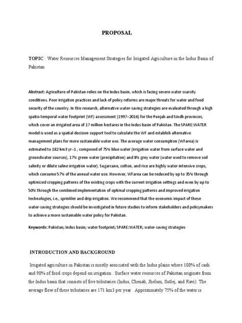 Proposal 2 Irrigation Pdf Irrigation Evapotranspiration