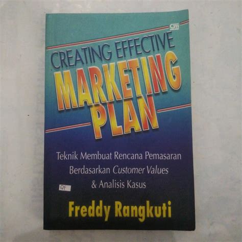 Jual Buku Creating Effective Marketing Plan Shopee Indonesia