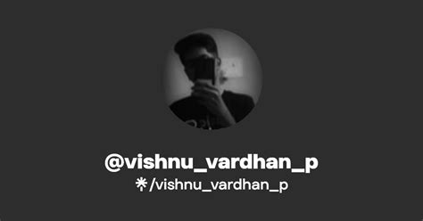 Vishnuvardhanp Listen On Spotify Linktree