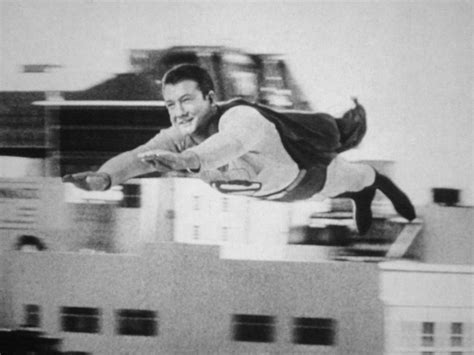 George Reeves Superman Flying