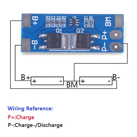 Jual Modul Charger Bms Battery 2s 8a 7 4v 8 4v Li Ion Lithium