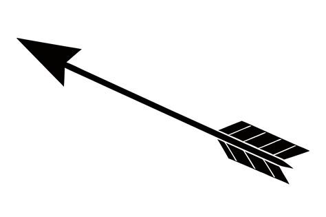 Creative Arrow Silhouette Vector Art Graphic By Samesh Chakma