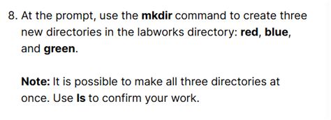 Mkdir Command To Create New Labwork Directory Career Paths Cybrary