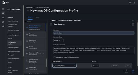Deploying 1e Client Using Jamf