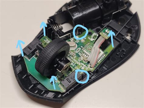 Resolved Wireless Mouse Scroll Jumps Scrolls In Reverse A Babe Logitech M275 Teardown