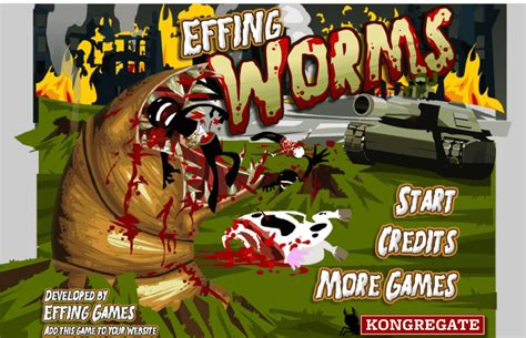 Play Effing Worms Control The Giant Worm On Classroom 6x