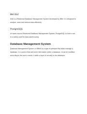 Introduction To Db And Postgresql Efficient And Secure Course Hero