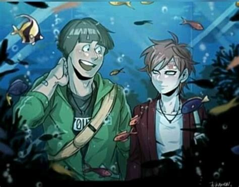 Rock Lee X Gaara Imágenes ️ Anime Crossover Gaara Naruto Cute