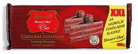 Čokolada za kuhanje Dessert Chef Kandit g Akcija Njuškalo katalozi