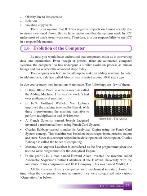 Computer Generationsenglish Pdf Personal Computers Operating System