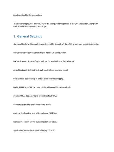 Gui Configuration File Documentation Pdf Session Initiation
