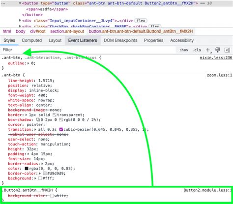 Reactjs How To Change Style Order In Antd And LESS Stack Overflow