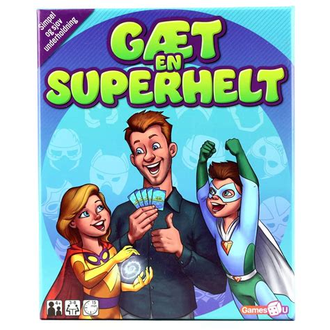 Gæt En Superhelt Wts Retro Køb Her