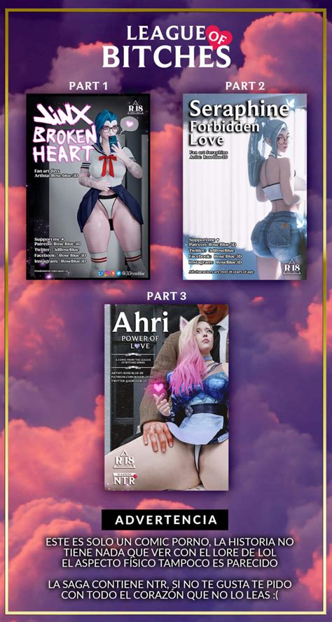 Ahri El Poder Del Amor Roseblue3d