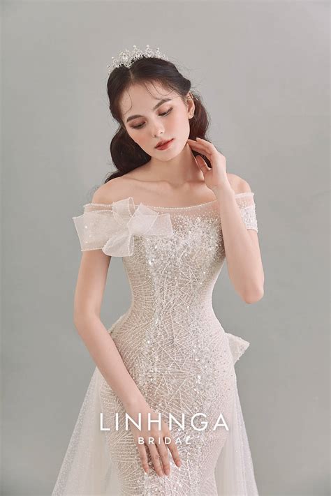 Lmbct041 Reception Wedding Dress VÁy CƯỚi Cao CẤp Linh Nga Bridal