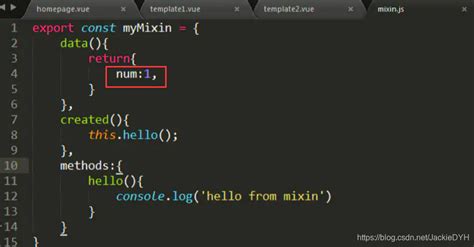 vue中mixins的使用方法和数据 案例 vue minxins csdn博客