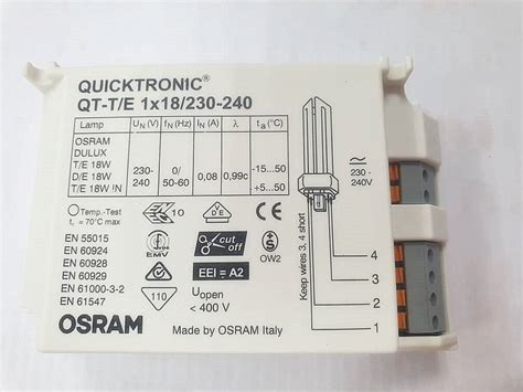 Wiring Diagram For Osram Quicktronic Ballast Wiring Flow Schema