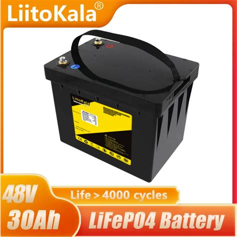 Liitokala 48v 30ah 12v 200ah 150ah Lifepo4 Solar Battery Bms Lithium