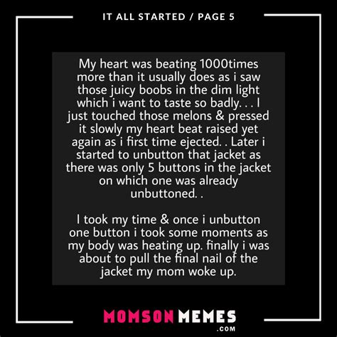 It All Started With Mom Stories Incest Mom Son Captions Memes And Stories