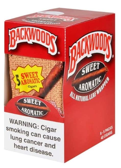 Backwoods 5pk Premium Natural Leaf Cigars For A Smooth Smoking Experience