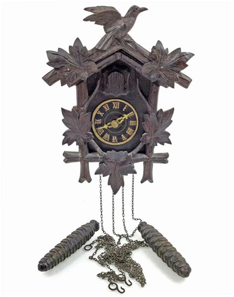 Lot Vintage German Black Forest Cuckoo Clock