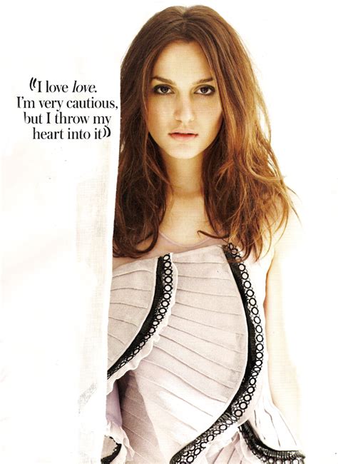 Gossip Girl Instyle Uk March 2010 Leighton Meester Magazine Scan Hq