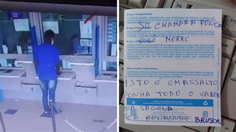 Homem Usa Bilhete Para Anunciar Assalto Em Casa Lotérica