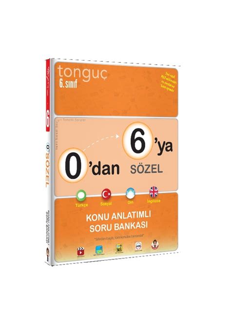 Tonguç Akademi Sınıf Ten Ya Hazırlık Seti Yeni Sınıf Test Kitabı Hediye