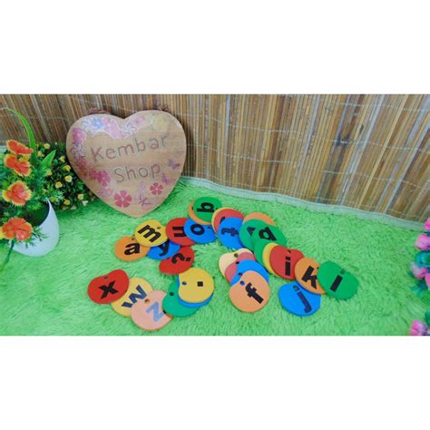 Jual Ape Kpg Ah Mainan Edukasi Edukatif Anak Ape Biji Keping Abjad