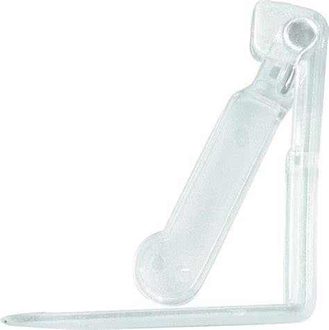 dc fix Pinces à nappe Transparent 6x6 cm bol
