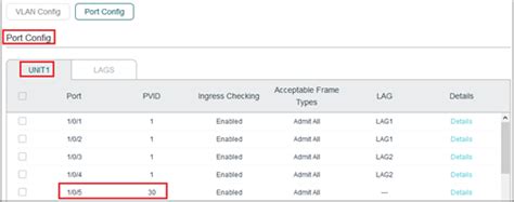 How To Configure 8021q Vlan For Lag Ports On Smart And Managed