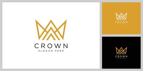 Crown Logo Vector Design Template 21515362 Vector Art At Vecteezy