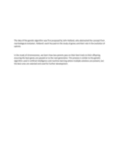 solution 33 genetic algorithm in artificial intelligence in hindi