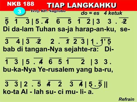 KidungOnline NKB 188 TIAP LANGKAHKU