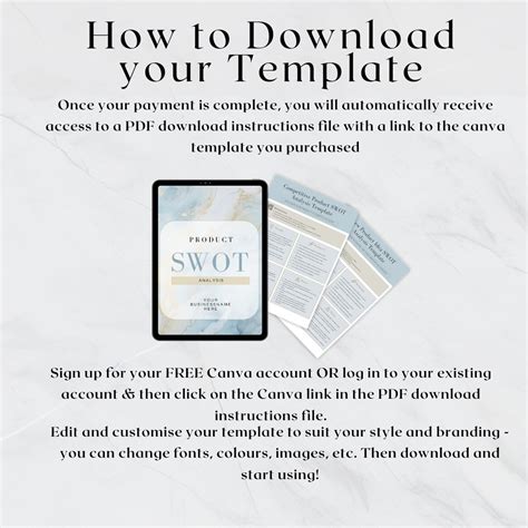Swot Template Swot Analysis Template Business Plan Business Template