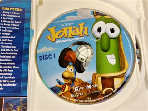 Jonah A Veggie Tales Movie Dvd 2003 2 Disc Set Two Disc Set Animation