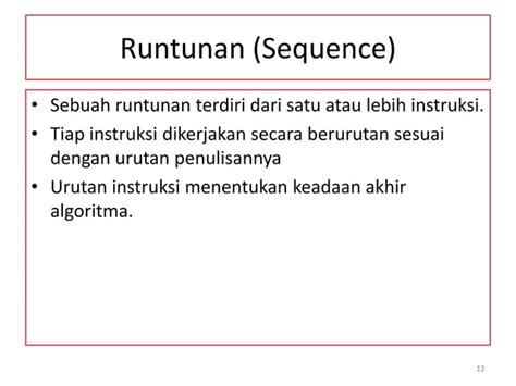 Materi 2 Pengertian Dasar Algoritma Ppt