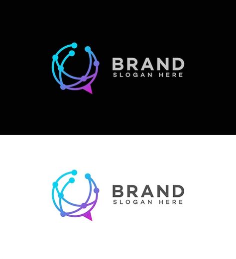 Premium Vector Technology Consulting Logo Icon Identity Sign Technology Consulting Logo Symbol