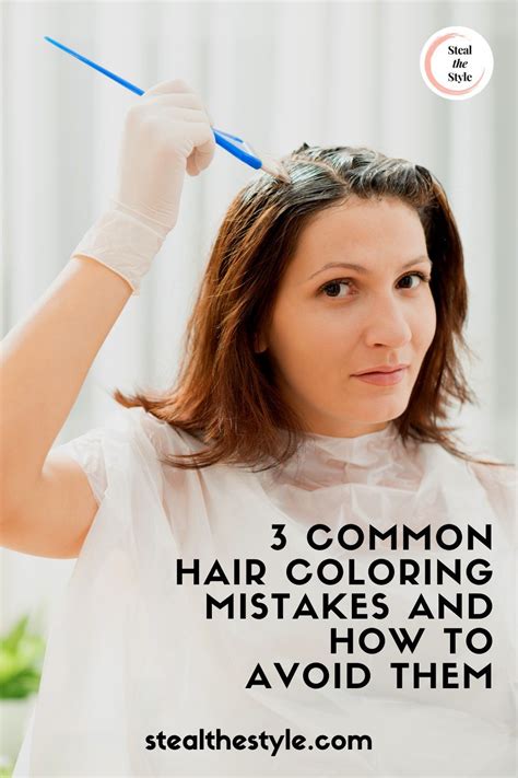 3 Common Hair Coloring Mistakes And How To Avoid Them Hair Mistakes Diy Hair Color Hair Dye Tips