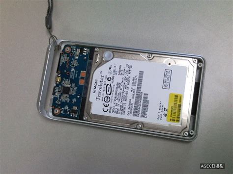 Usb 젠더로 노트북 하드 Slave 연결하기 Asec