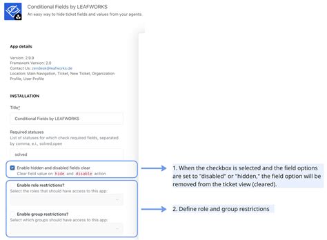 Installation Guide For The Conditional Fields App Leafworks Helpcenter