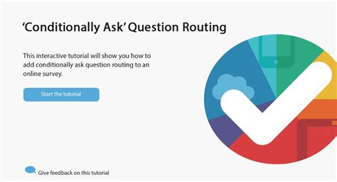 Free Interactive Tutorial Using Conditional Question Routing In Your Survey