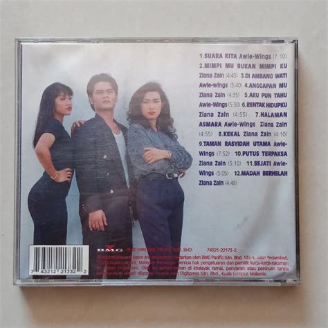 Sembilu Ost Malay Cd Awie Ziana Zain Hobbies And Toys Music And Media