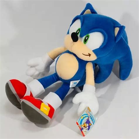 Sega Sonic The Hedgehog Super Jumbo Plush Toy Prize 38cm 20th