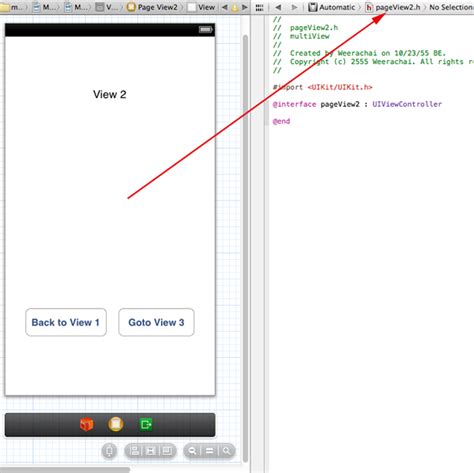 Iosiphone Storyboard And Custom Class In View Objective C Iphone Ipad