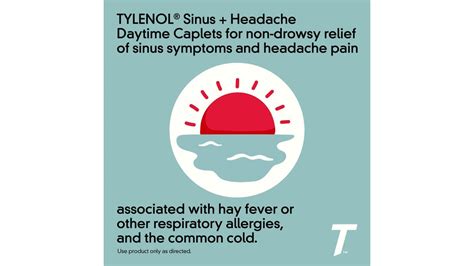 Tylenol Sinus And Headache Day Non Drowsy Acetaminophen Caplets 24 Ct