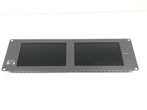 Blackmagic Design Smartscope Duo Dual Monitor Display Screen Reverb