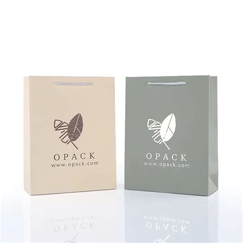 Paper Shopping Bags With Handles Bulk Opack