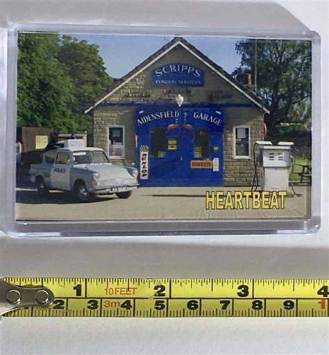 Aidensfield Garage Fridge Magnet Goathland Garage Ts